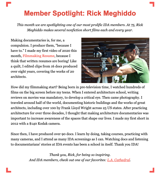 About Rick Meghiddo, AIA – ArchiDocu